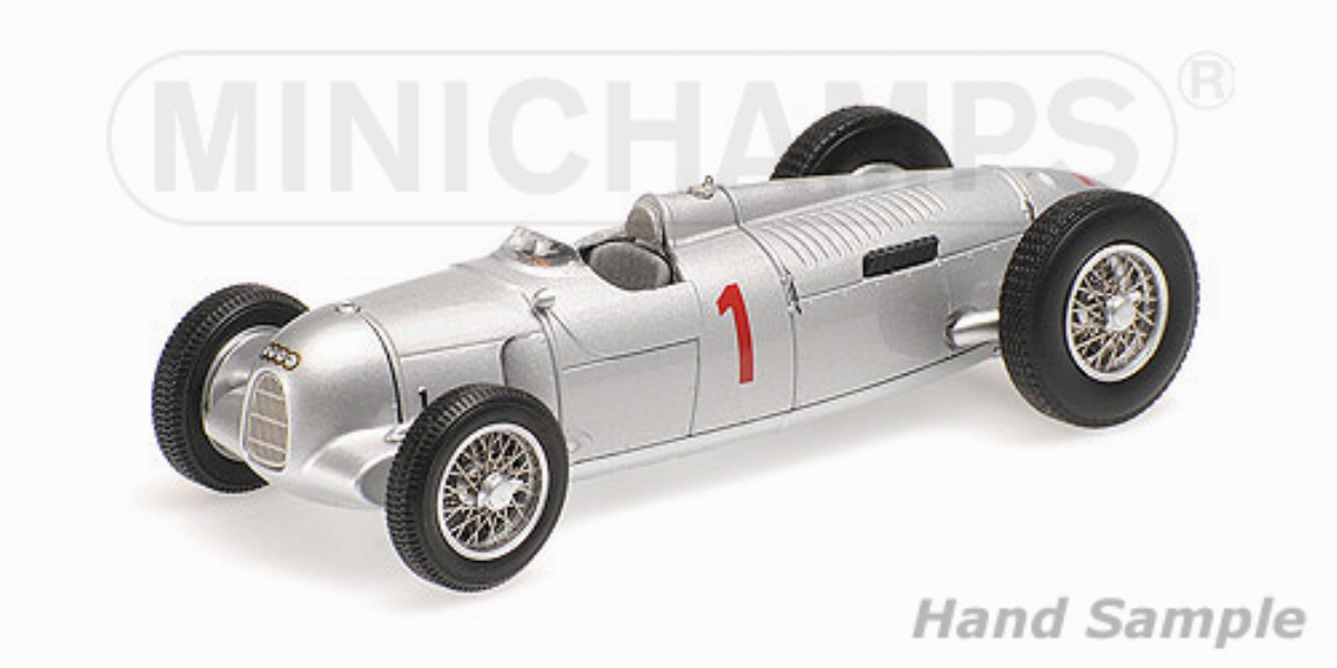 Minichamps AUTO Union Typ B Avus 1:43 Hans Stuck Winner Avus Rennen ...